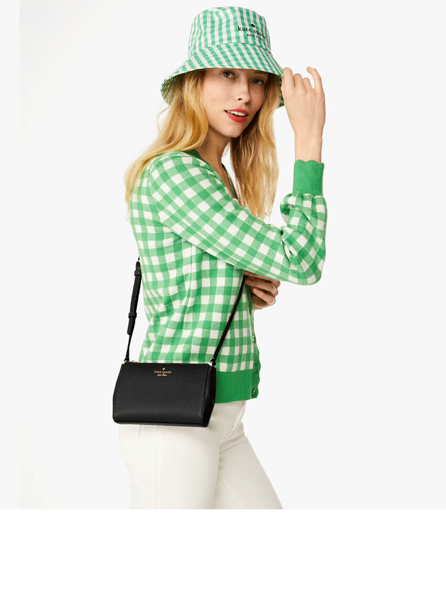 Kate Spade Leila Mini Top Zip Crossbody Lussonet